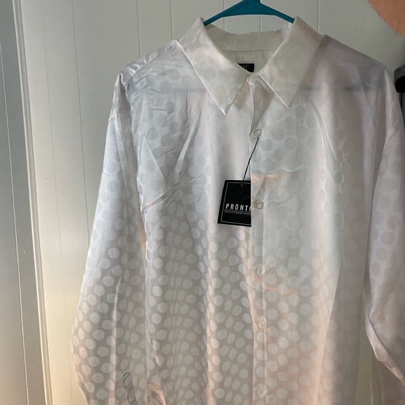 Shirts | Pronti Collection Size Large Dress Shirt For Men Color White ...